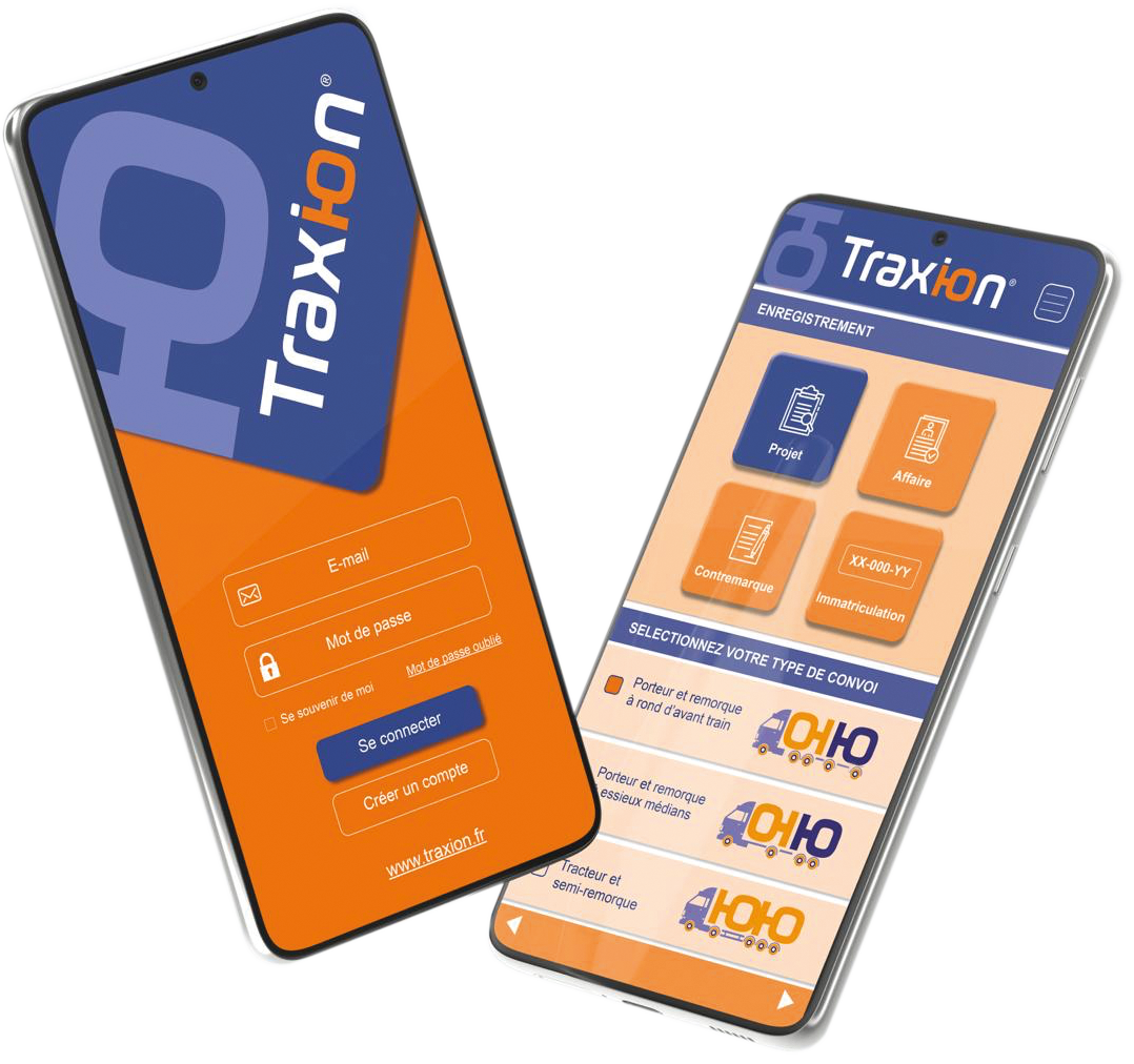 Application Traxion Attelages - Traxion